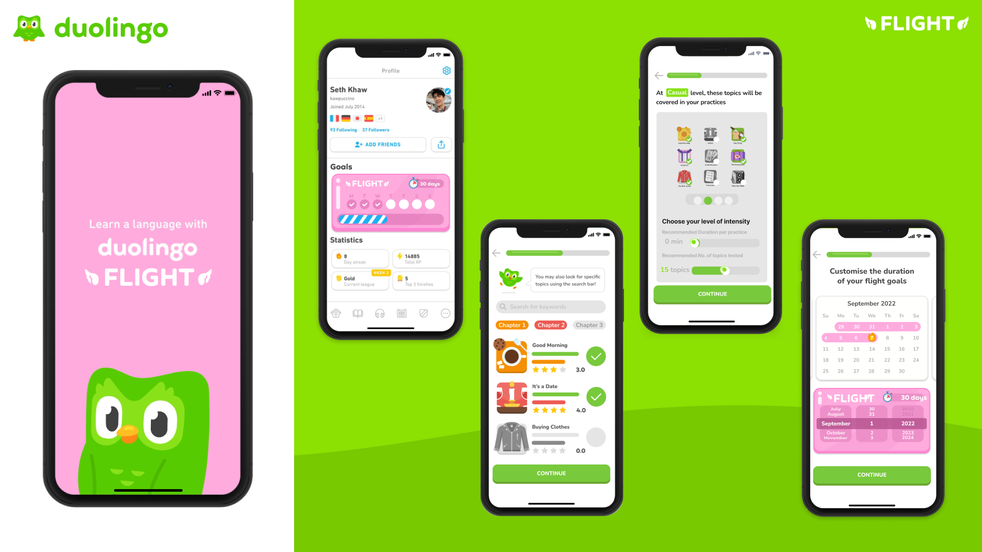 Duolingo | Flight - Designing curated learner paths for Duolingo App