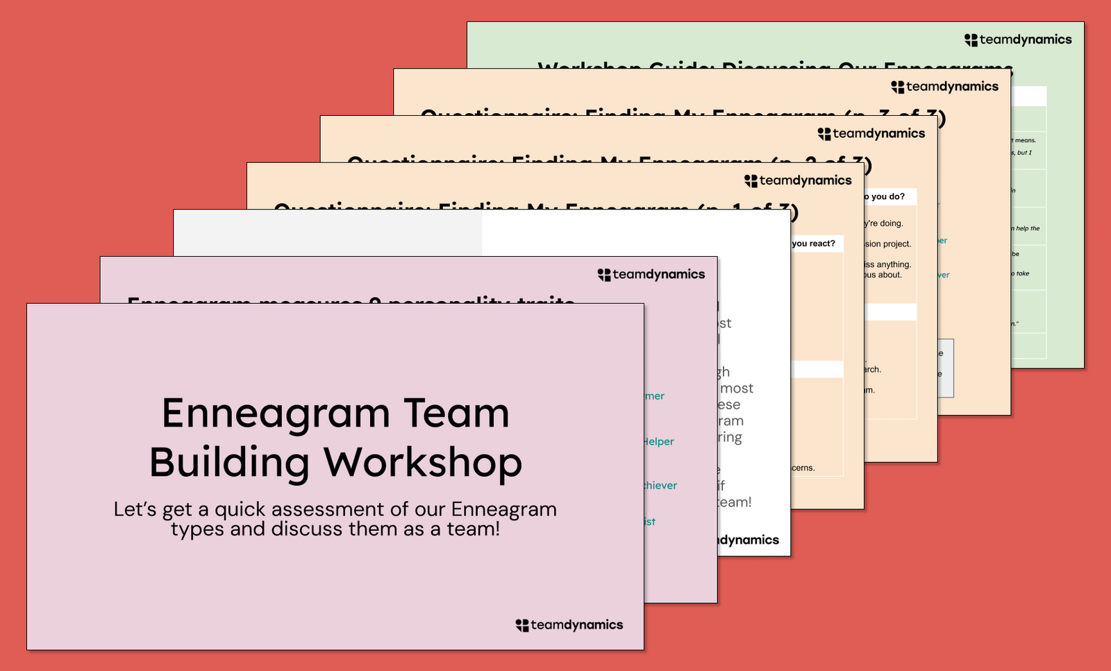 Enneagram Team Building Workshop | Free Personality Test Resource