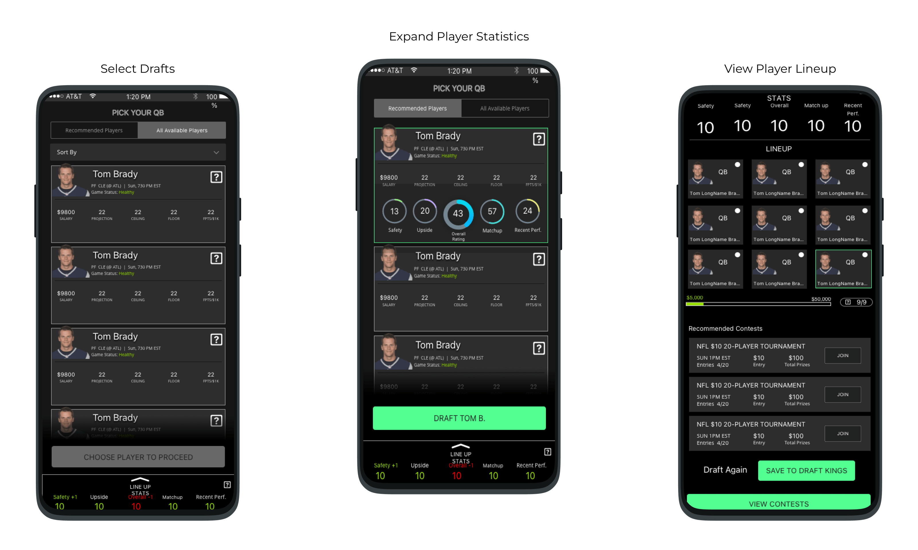 Draft Kings - Lithios Apps