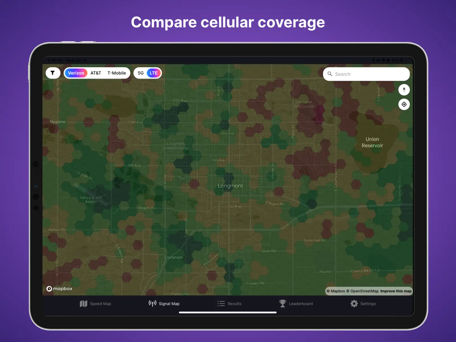 Coverage Map App Launches on the Apple App Store