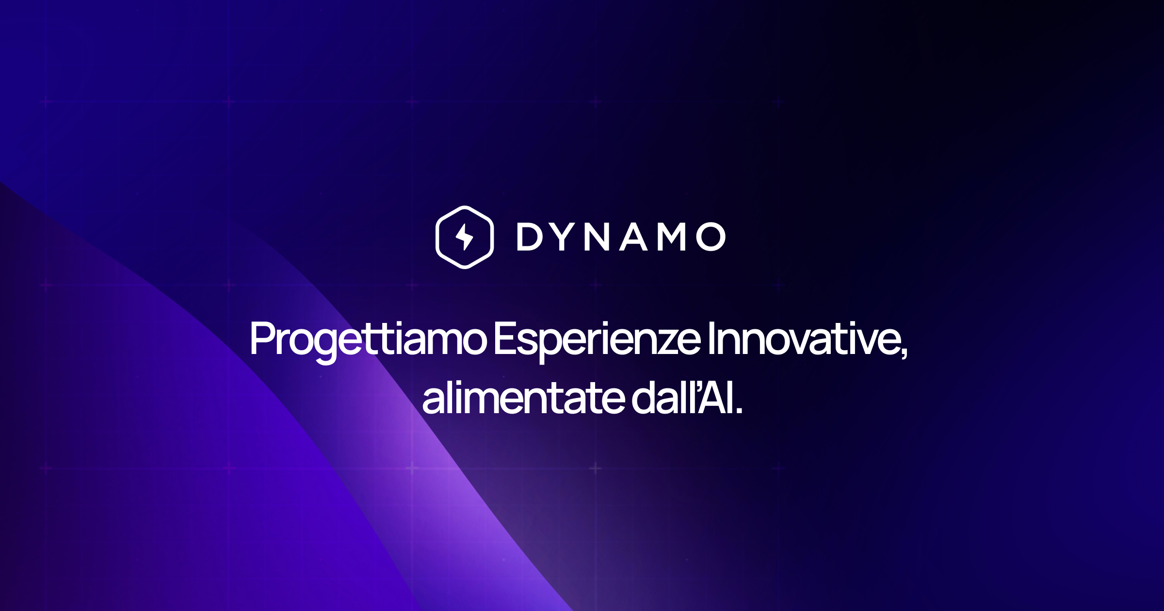 Dynamo: Prodotti Digitali con Intelligenza Artificiale | Soluzioni AI