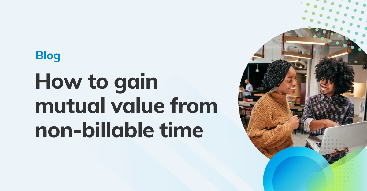 CMap | How to gain mutual value from non-billable time
