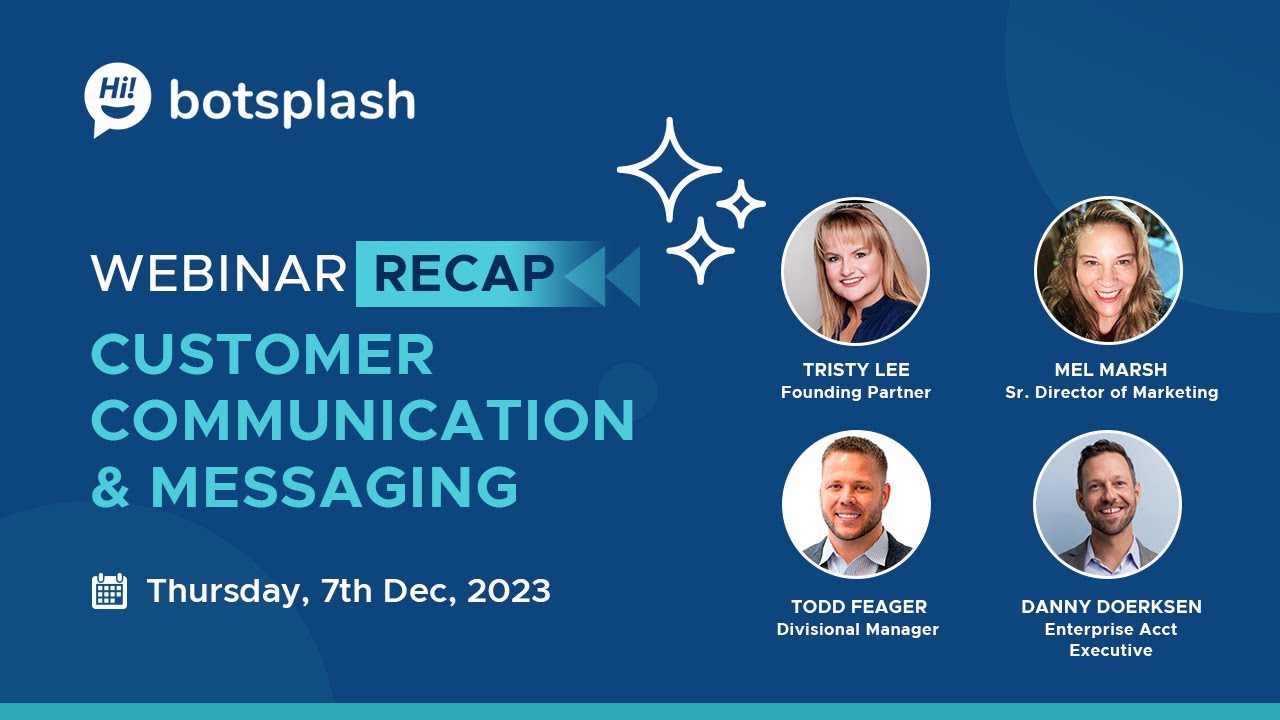 Customer Communication and Messaging