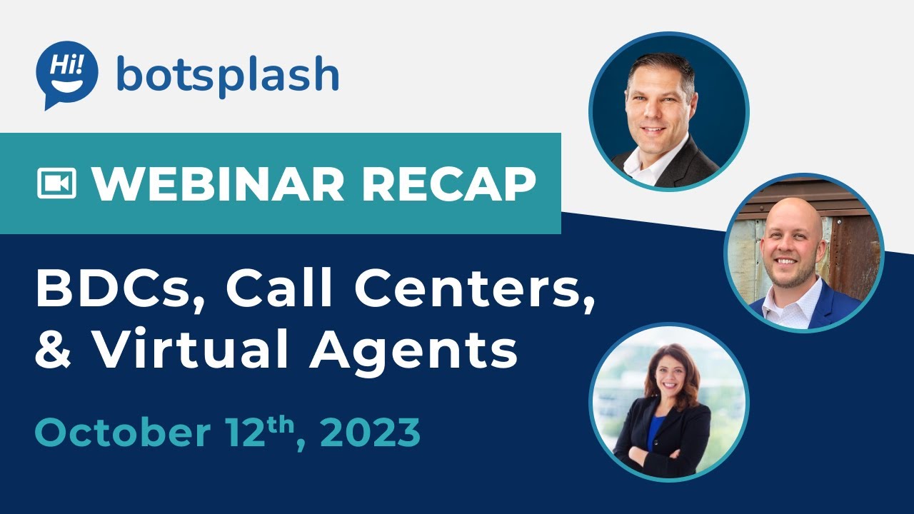 BDCs, Call Centers, and Virtual Agents