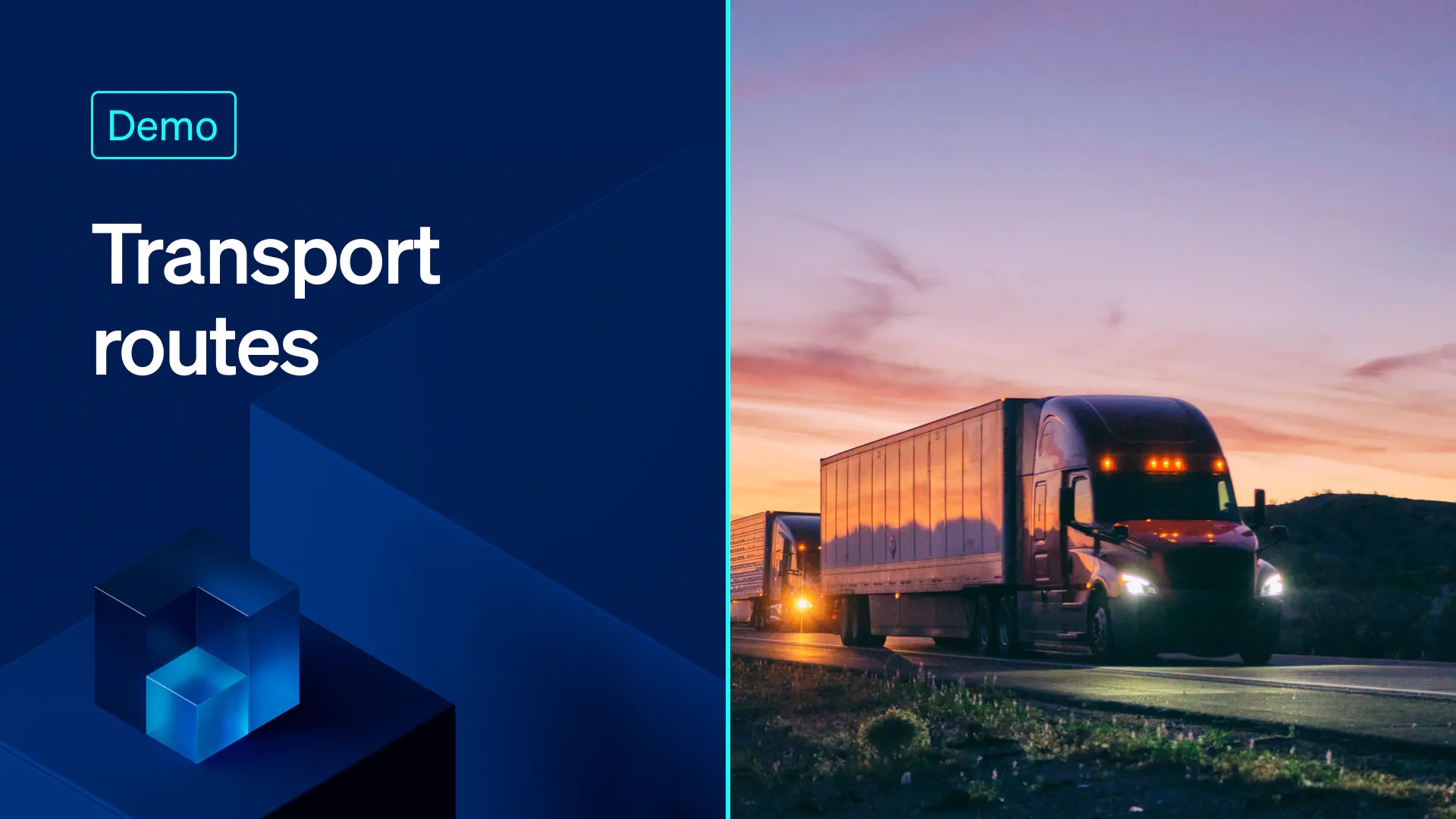 Demo - Visualize Transport Routes — Video library — Nextspace Ltd