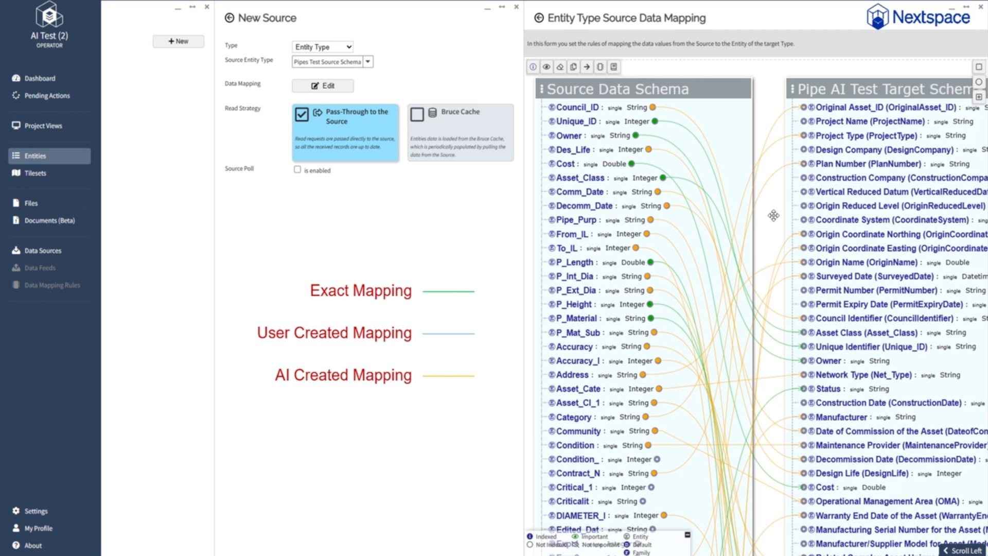 Demo - AI Powered Data Schema Mapping Tool — Video library — Nextspace Ltd