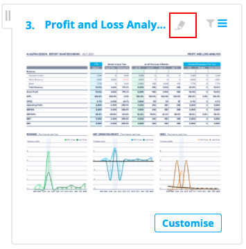 Working With Pages - Spotlight Reporting Help