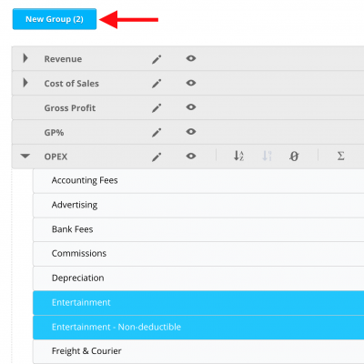 Profit & Loss Analysis (Account Groupings) - Spotlight Reporting Help