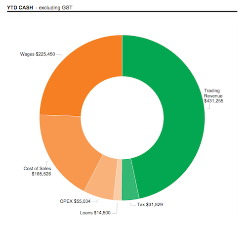 Cash Charts - Spotlight Reporting Help