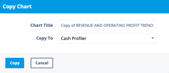 Move or copy a chart - Spotlight Reporting Help