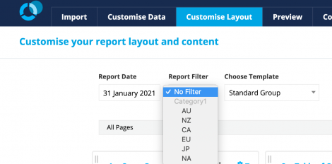 Categories - Spotlight Reporting Help