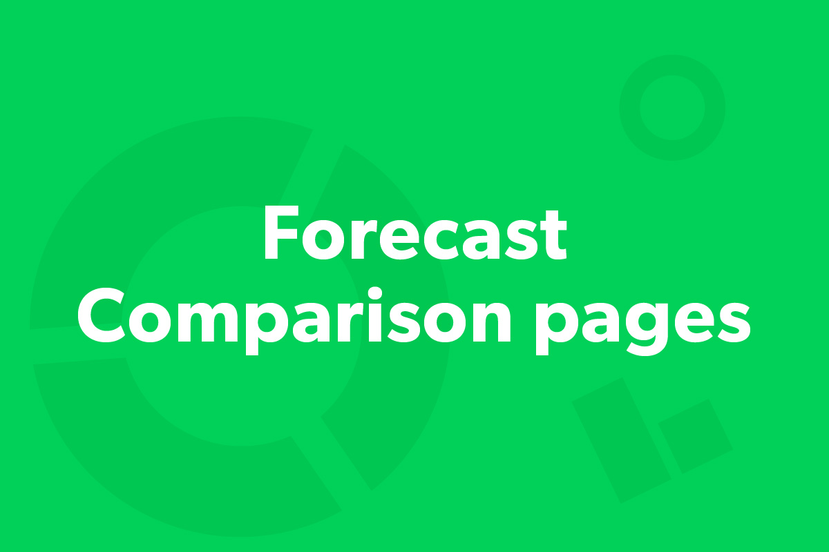 Forecasting & Scenarios