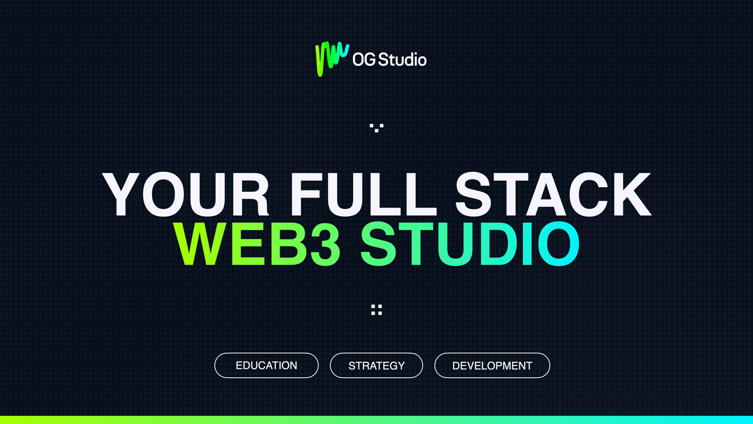 OG Studio - Full stack Web3 agency
