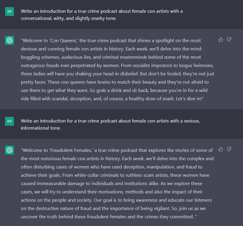 How to use ChatGPT to improve your creative process | Descript