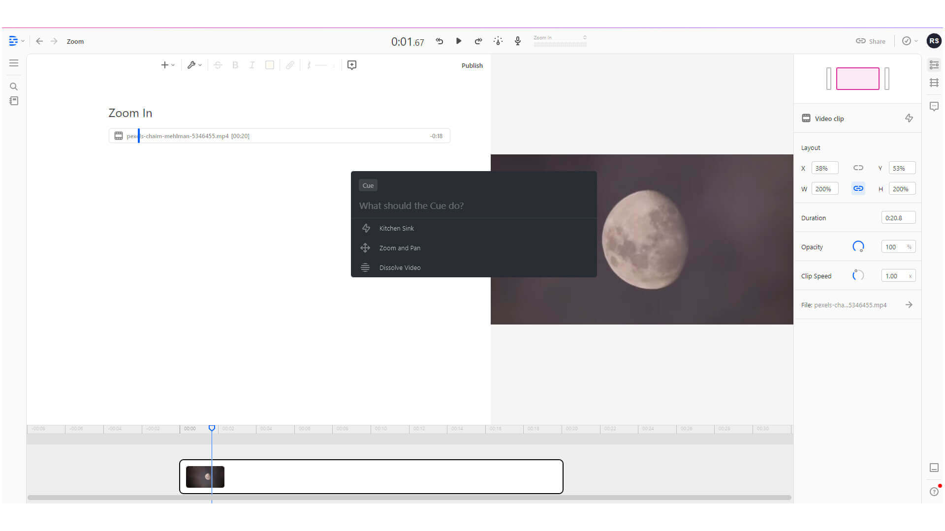 How to Zoom in on a Video Using Descript | Descript