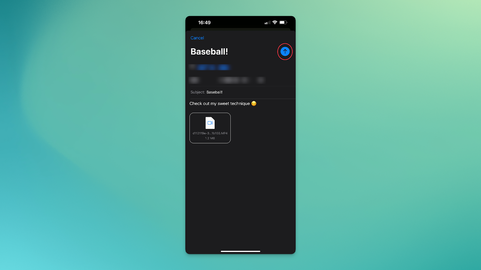 How to send large video files using iPhone and Android