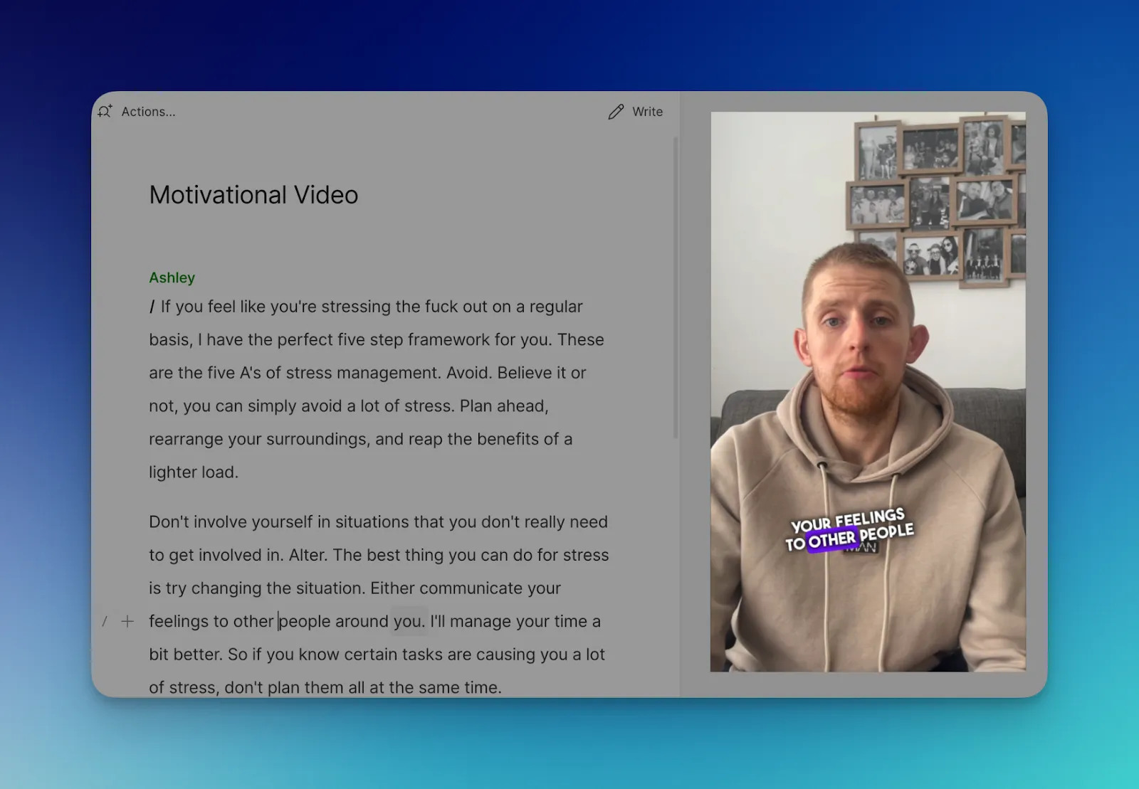 How to transcribe a video to text and boost your productivity