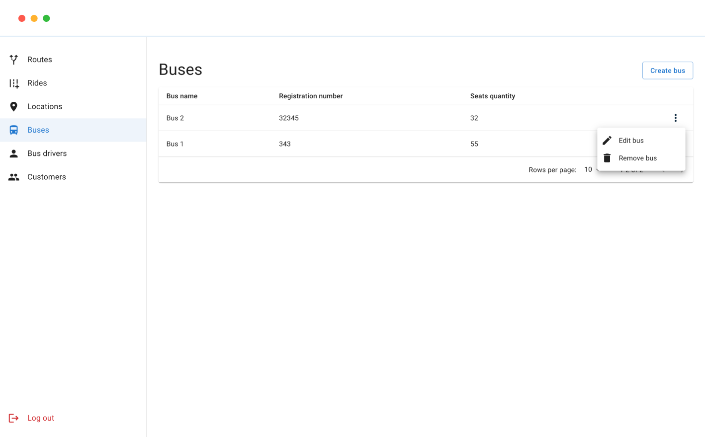 Nightbus | Public Transport App by Axon