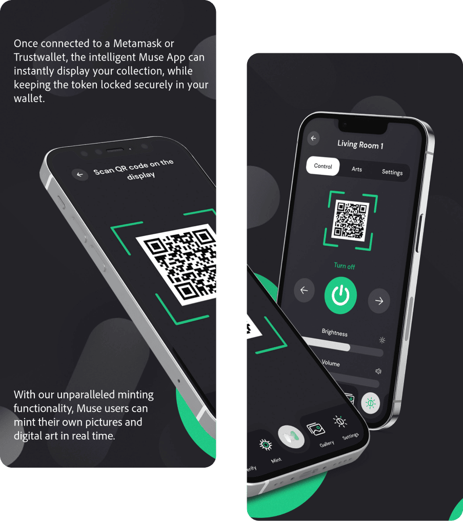 Muse Frame | NFT App by Axon