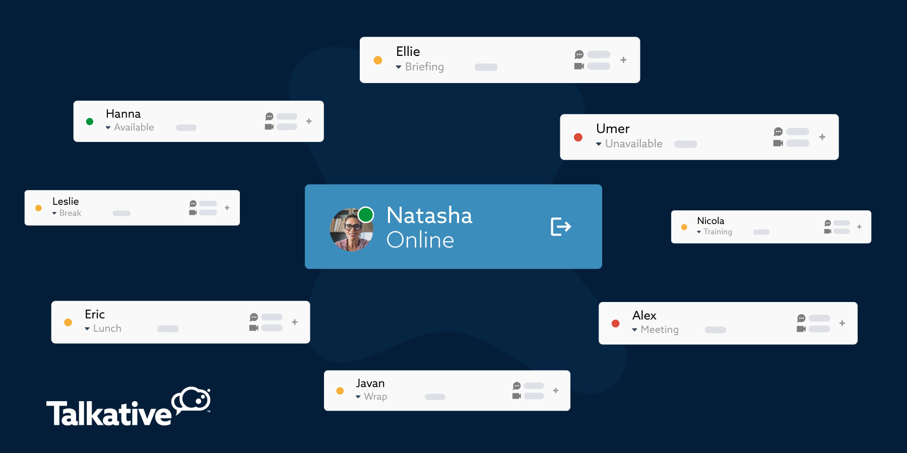 Talkative Product Updates | Create and Edit Custom Agent Statuses