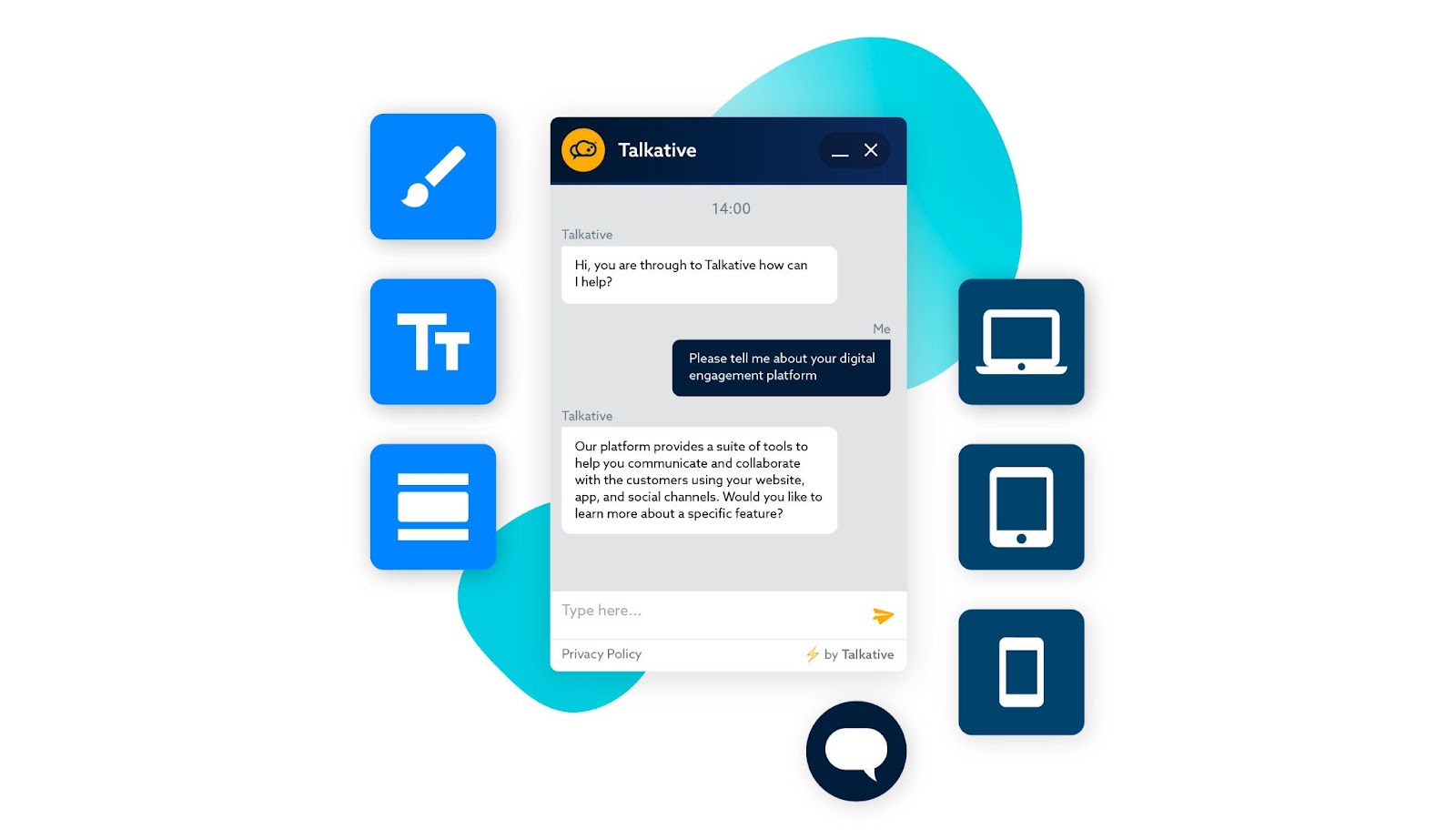 Talkative Product Updates | Integrate Chat Widgets Within iOS Apps