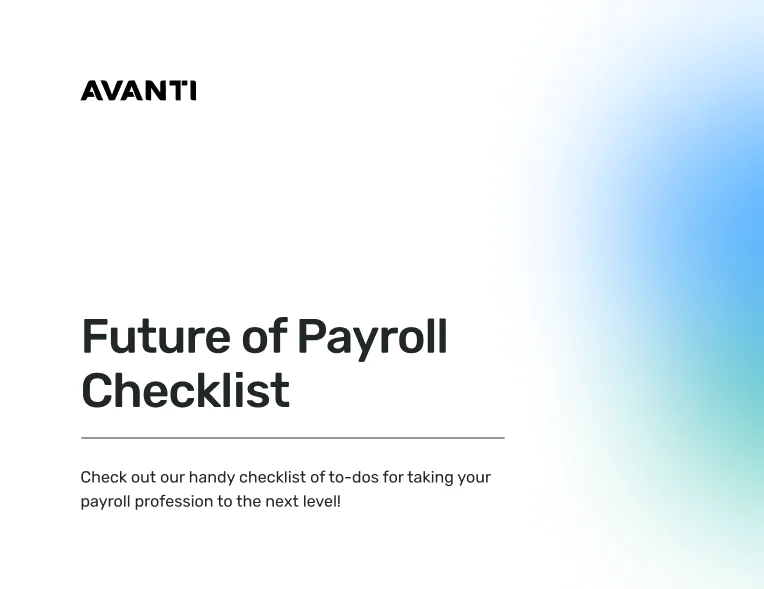 HCM Software for Payroll | Avanti