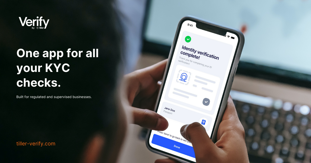 KYC Checks Made Simple | Verify by Tiller