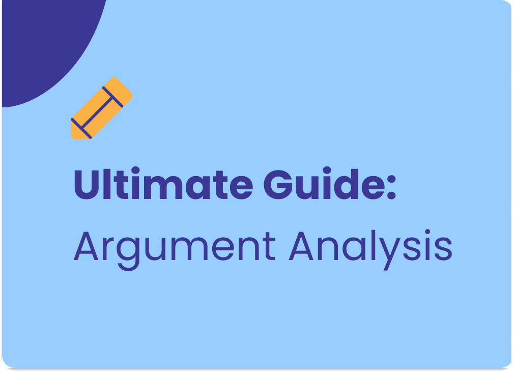 A Compact Guide to Analyzing Arguments
