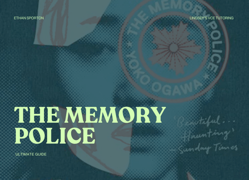 A Comprehensive Guide to "The Memory Police"