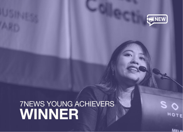 Recognizing Achievement: Receiving the 7NEWS Young Achiever Award