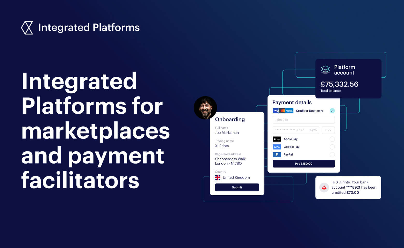 Integrated Platforms | Payments for Marketplaces and Payment Facilitators