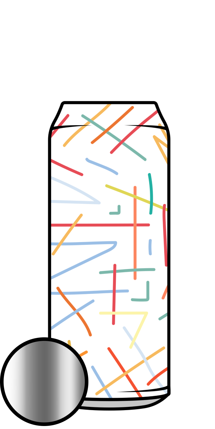 Digitally Printed Aluminium Cans | NOMOQ