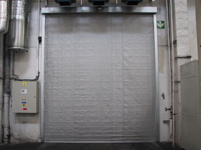 Fireproof fabric roller shutter | JaP - Jacina