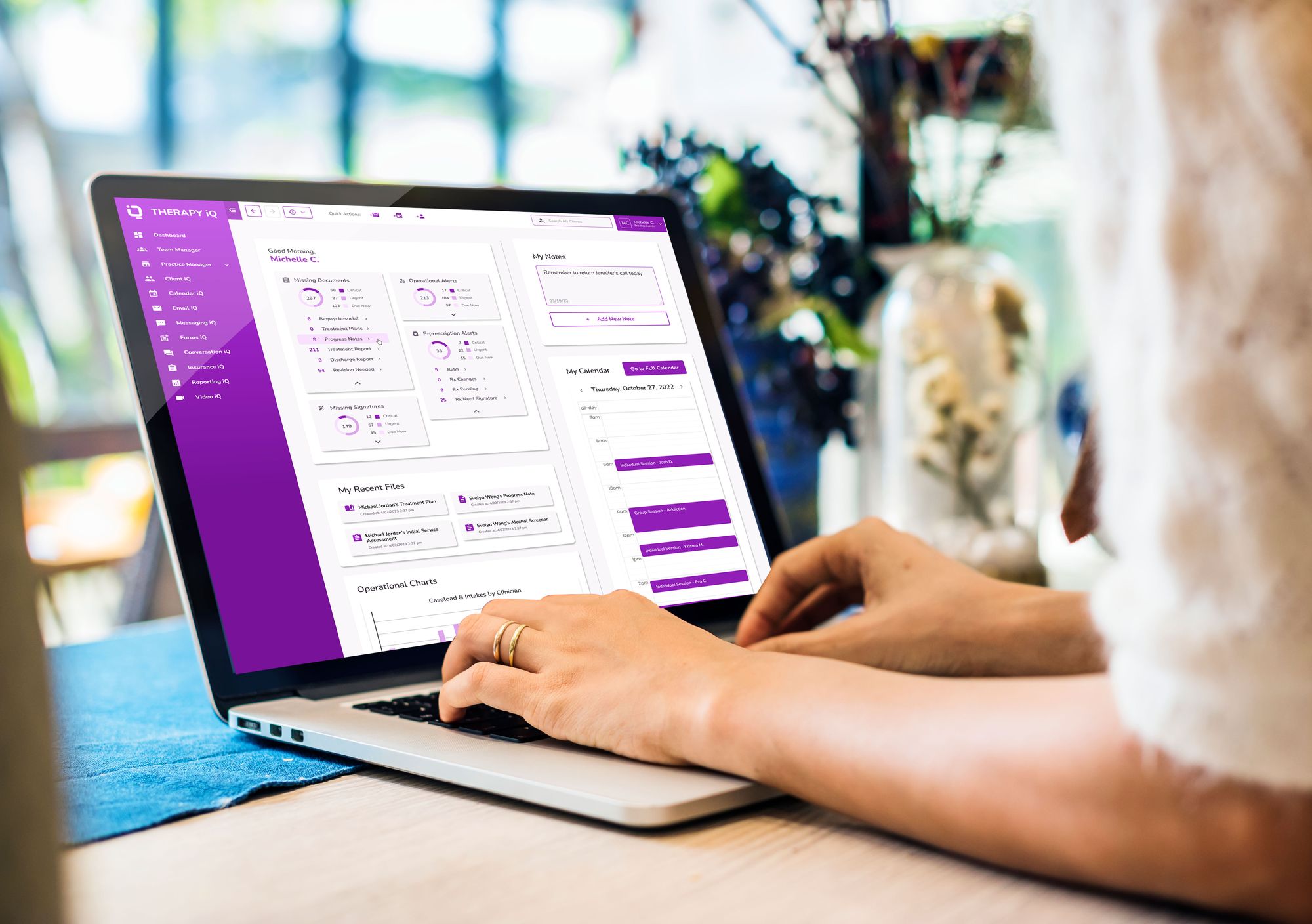 TiQ Practice Management Operations Platform