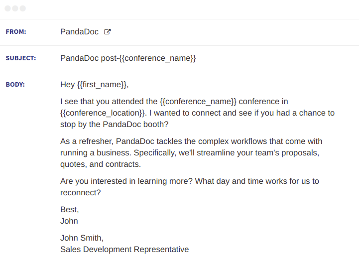 Turning attendees into leads: event lead generation | Amplemarket