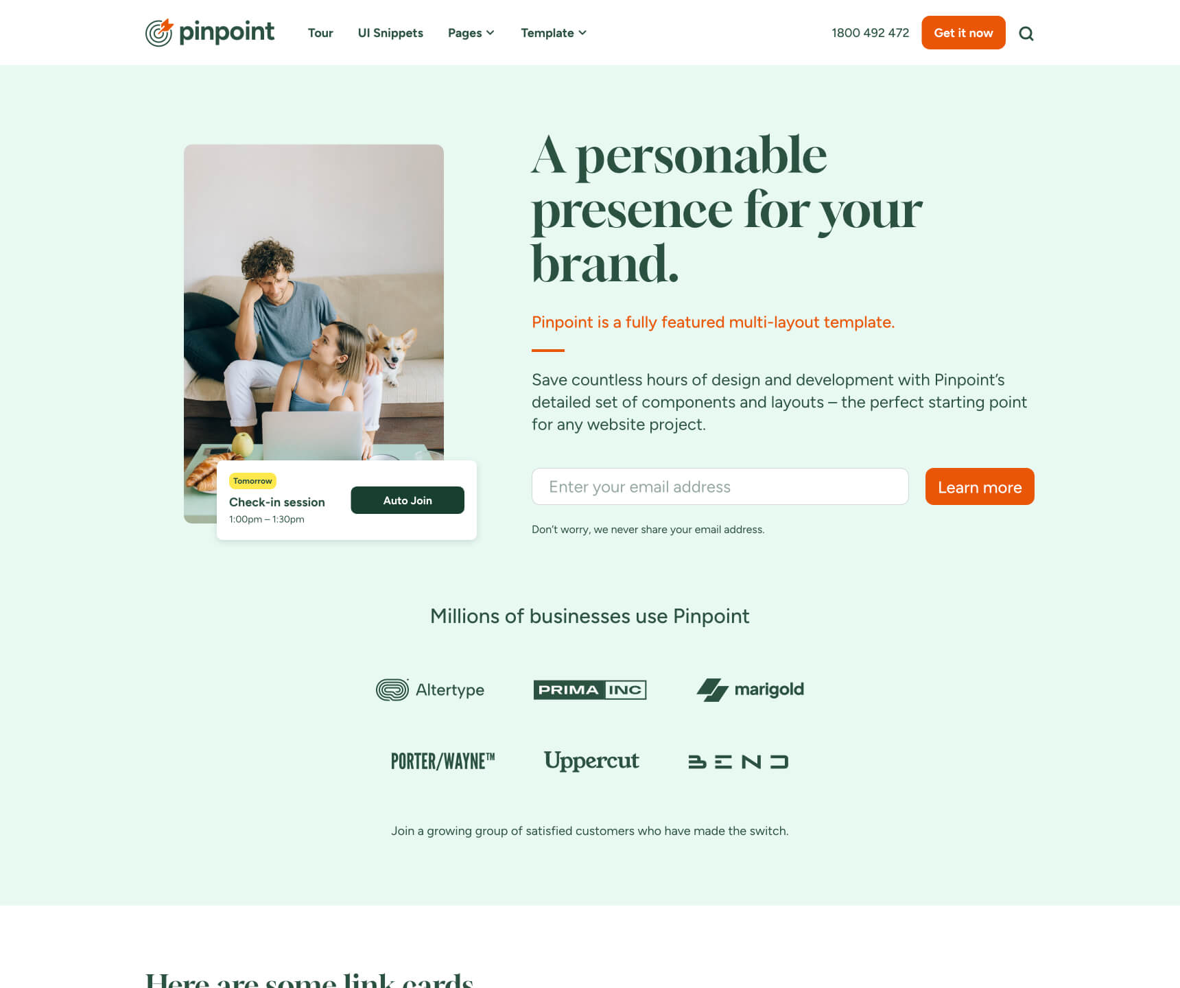 Premium SaaS website Templates - Medium Rare Shop