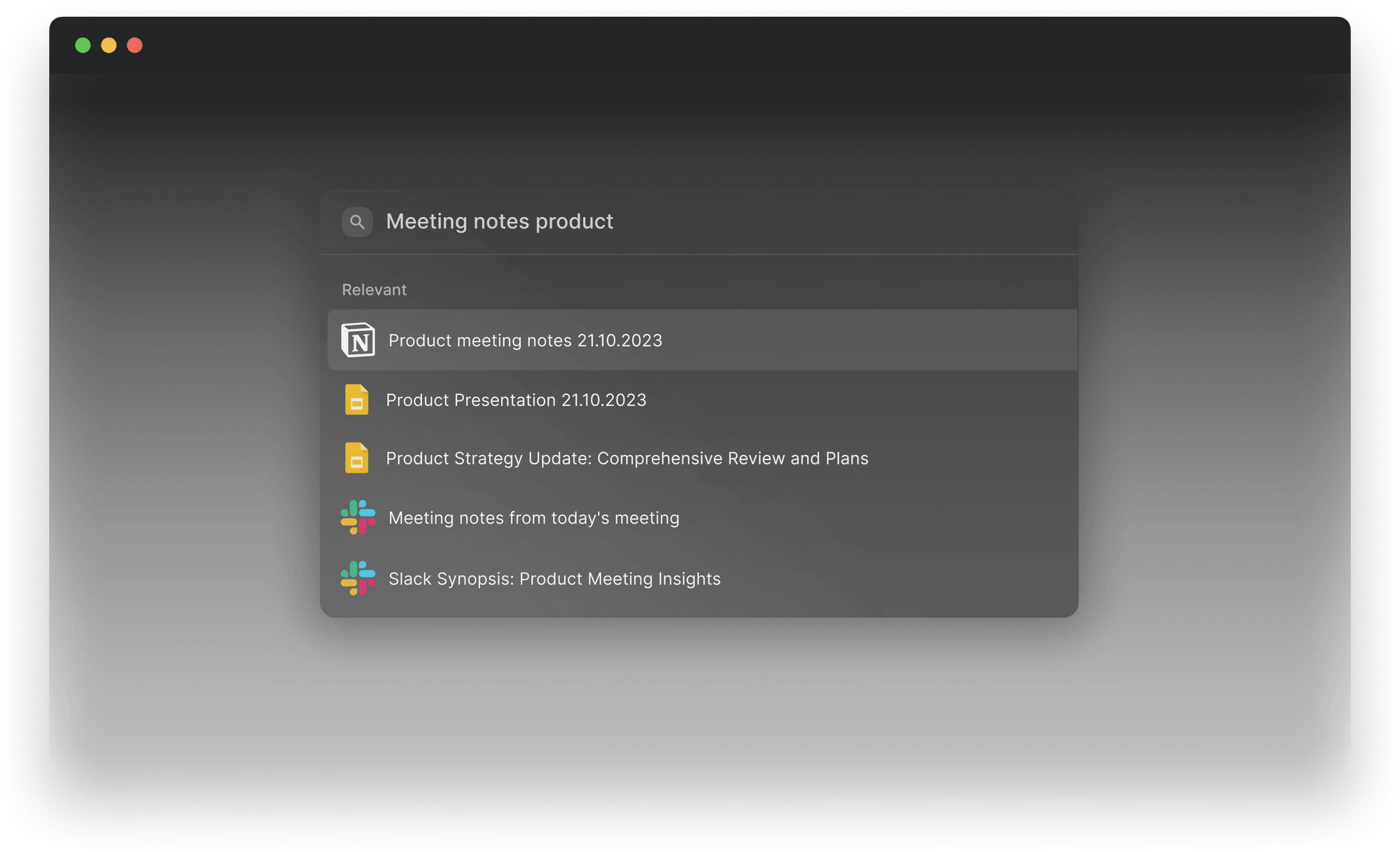 Klu: AI Search Engine For Your Work Apps