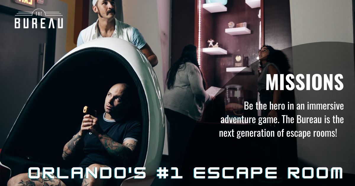 Escape Room Missions at The Bureau