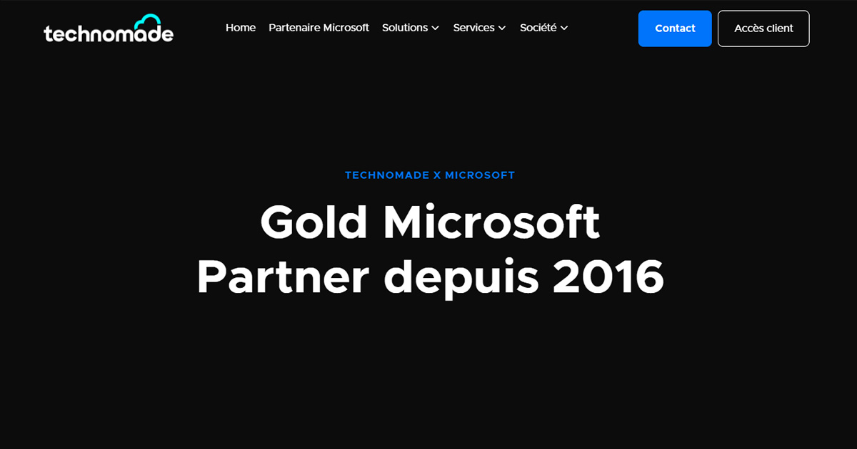 Solution Partner Business Apps et Gold Microsoft Partner Dynamics 365