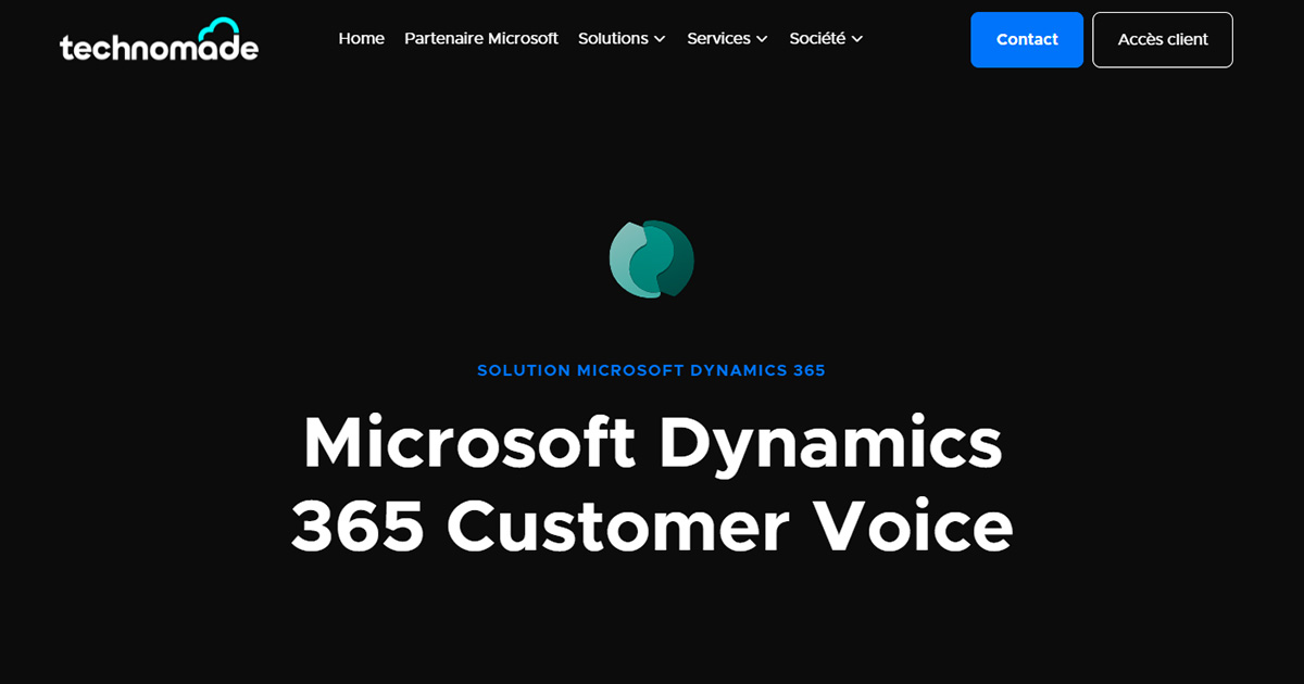 Microsoft Dynamics 365 Customer Voice
