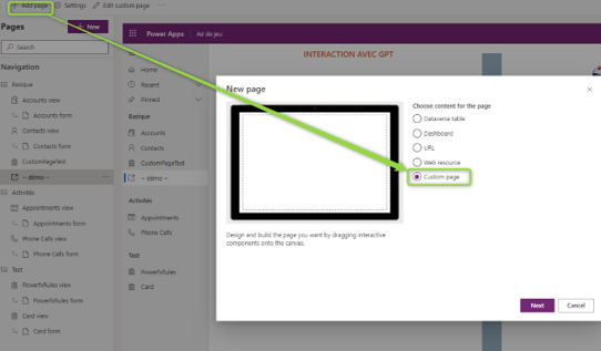 Power Apps : créez facilement une page personnalisée - Technomade
