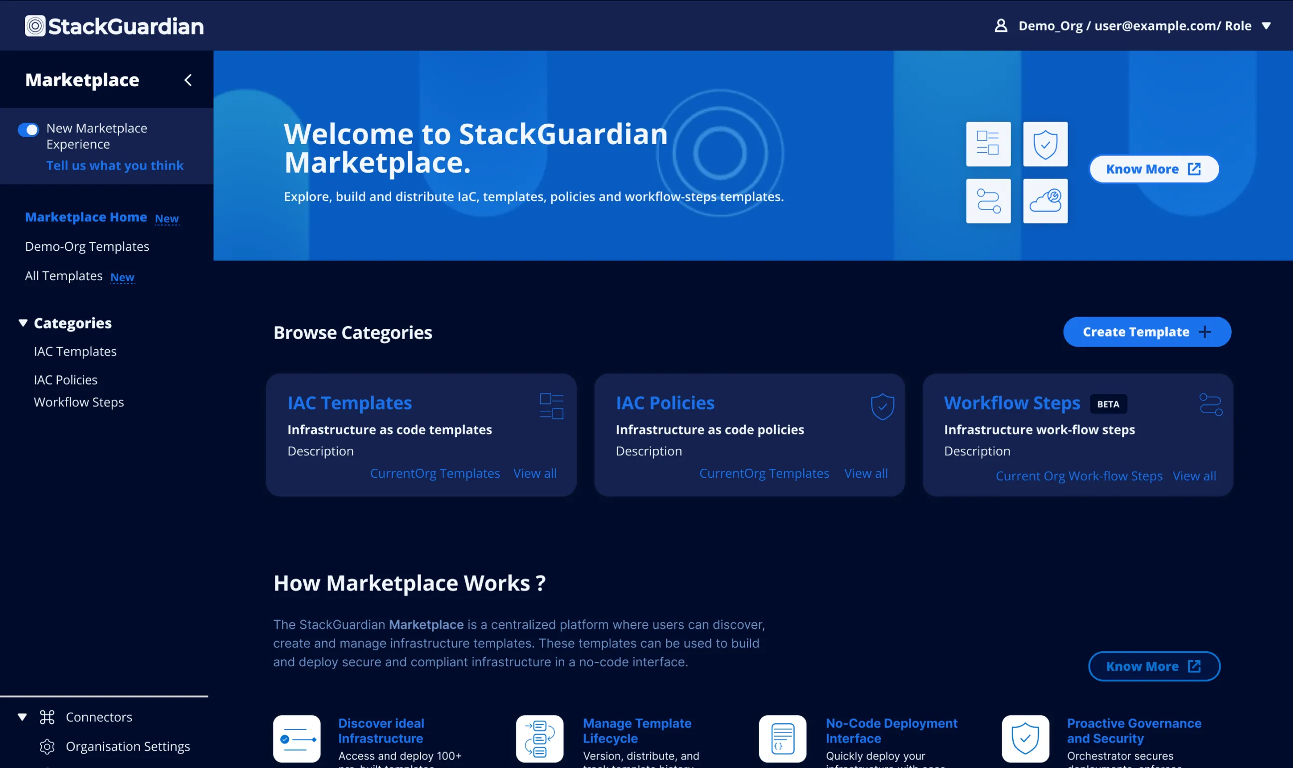 Step 2 of 3: Develop | Our Platform | StackGuardian