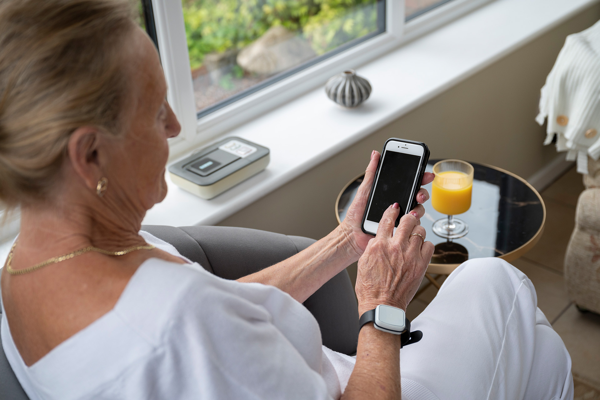 Téléassistance Chute Sénior ou situation de Handicap