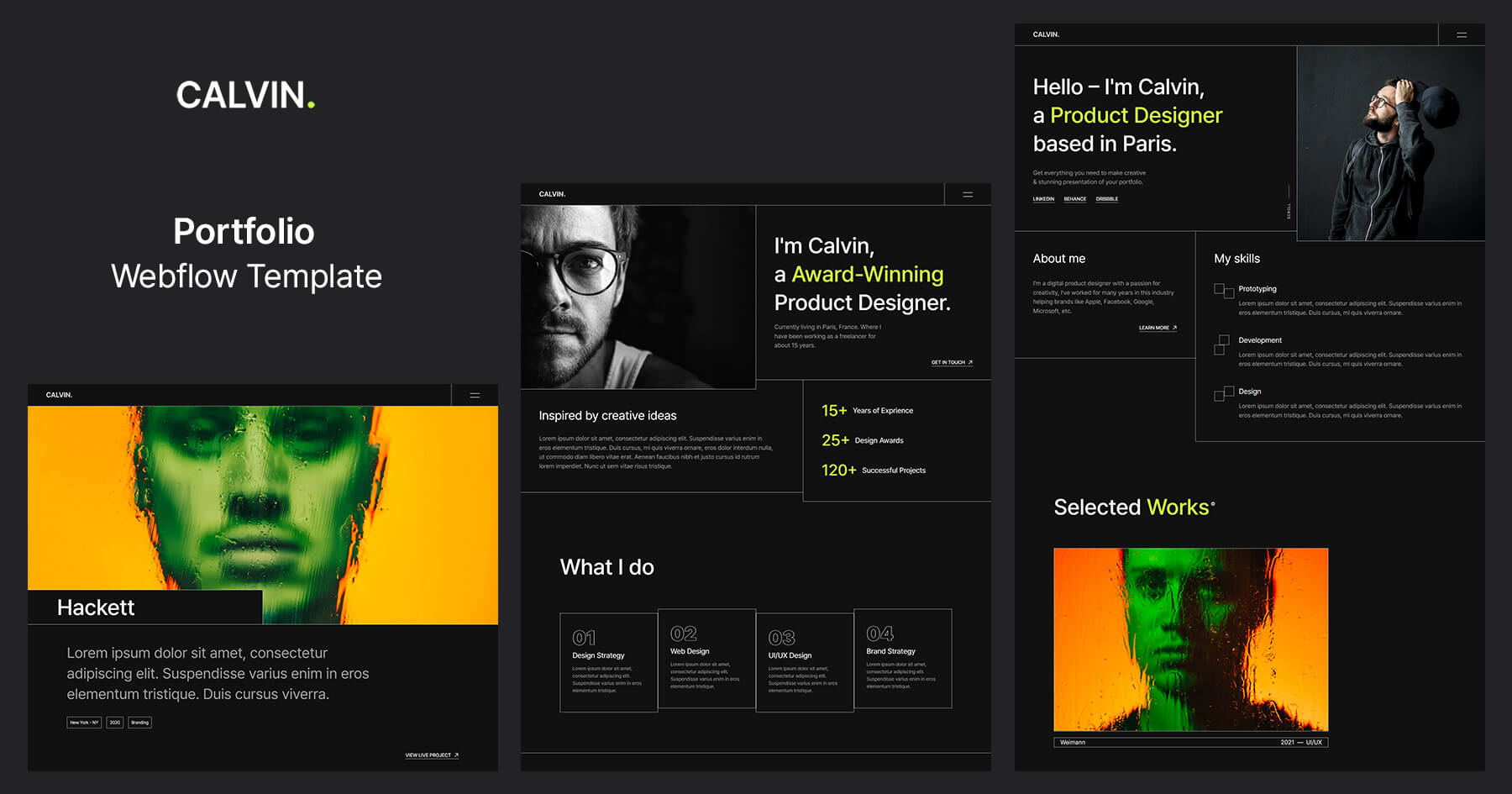 Checkout - Calvin - Webflow Ecommerce Website Template