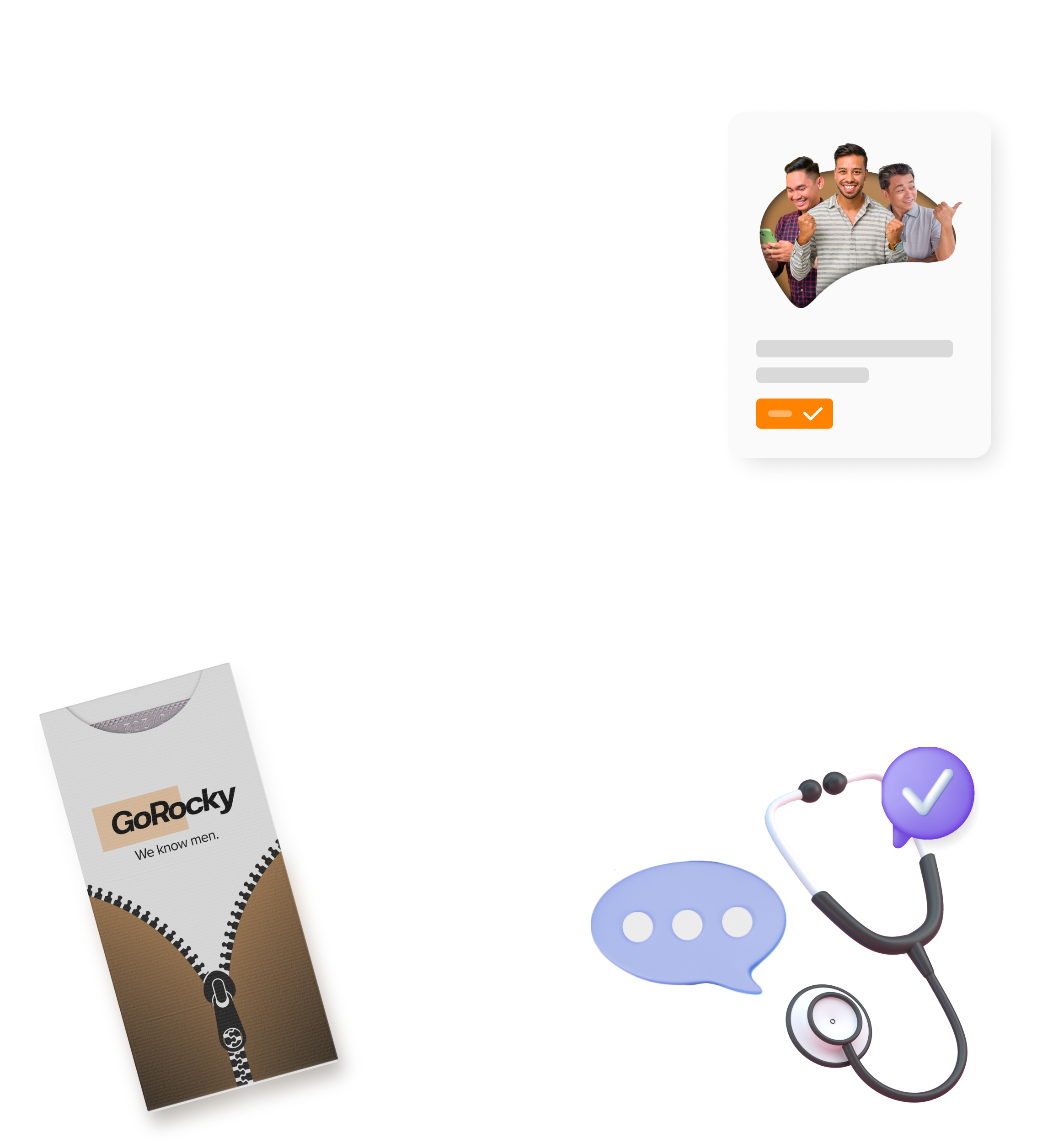 GoRocky | Men's health made easy