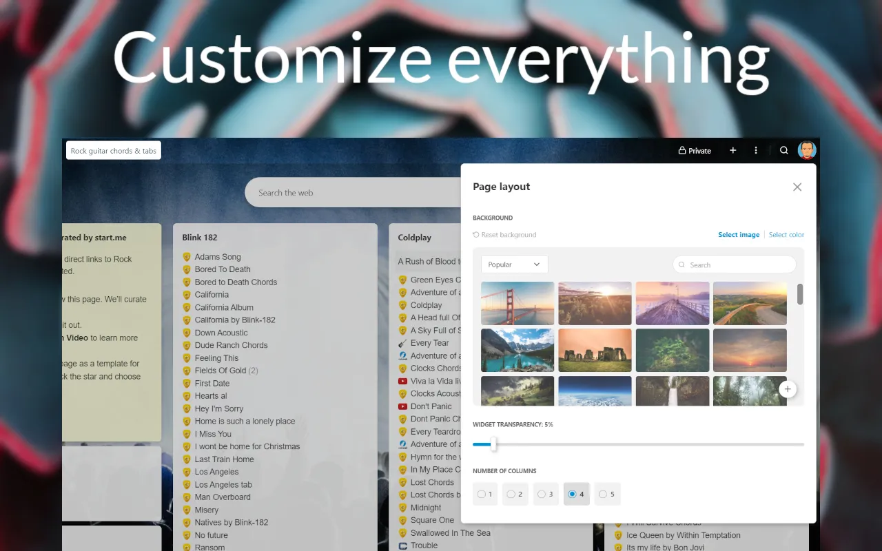 Personal PRO | start.me