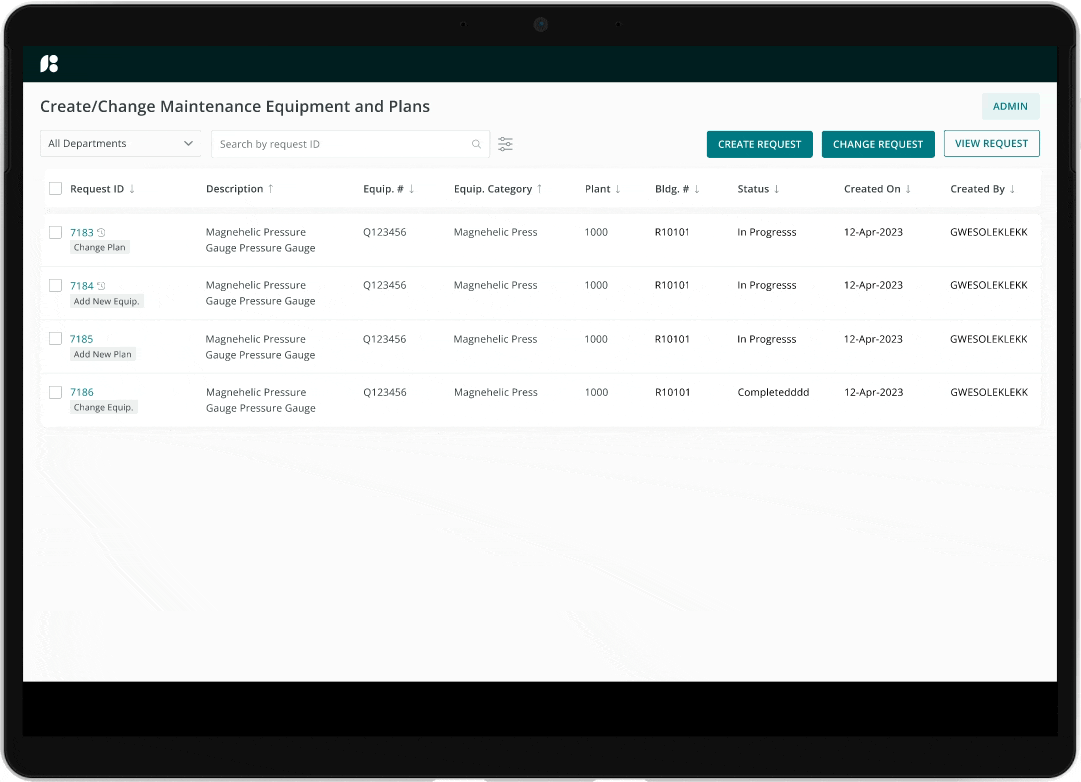 Equipment Management