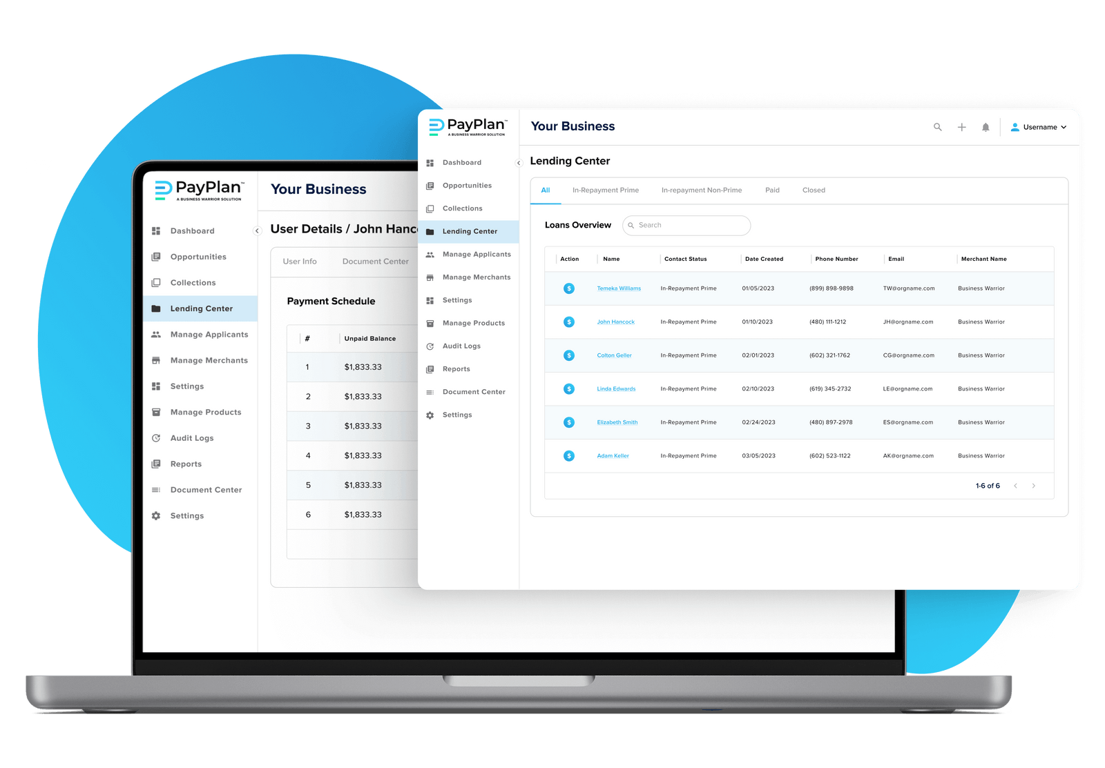 Business Warrior | PayPlan Loan Management System