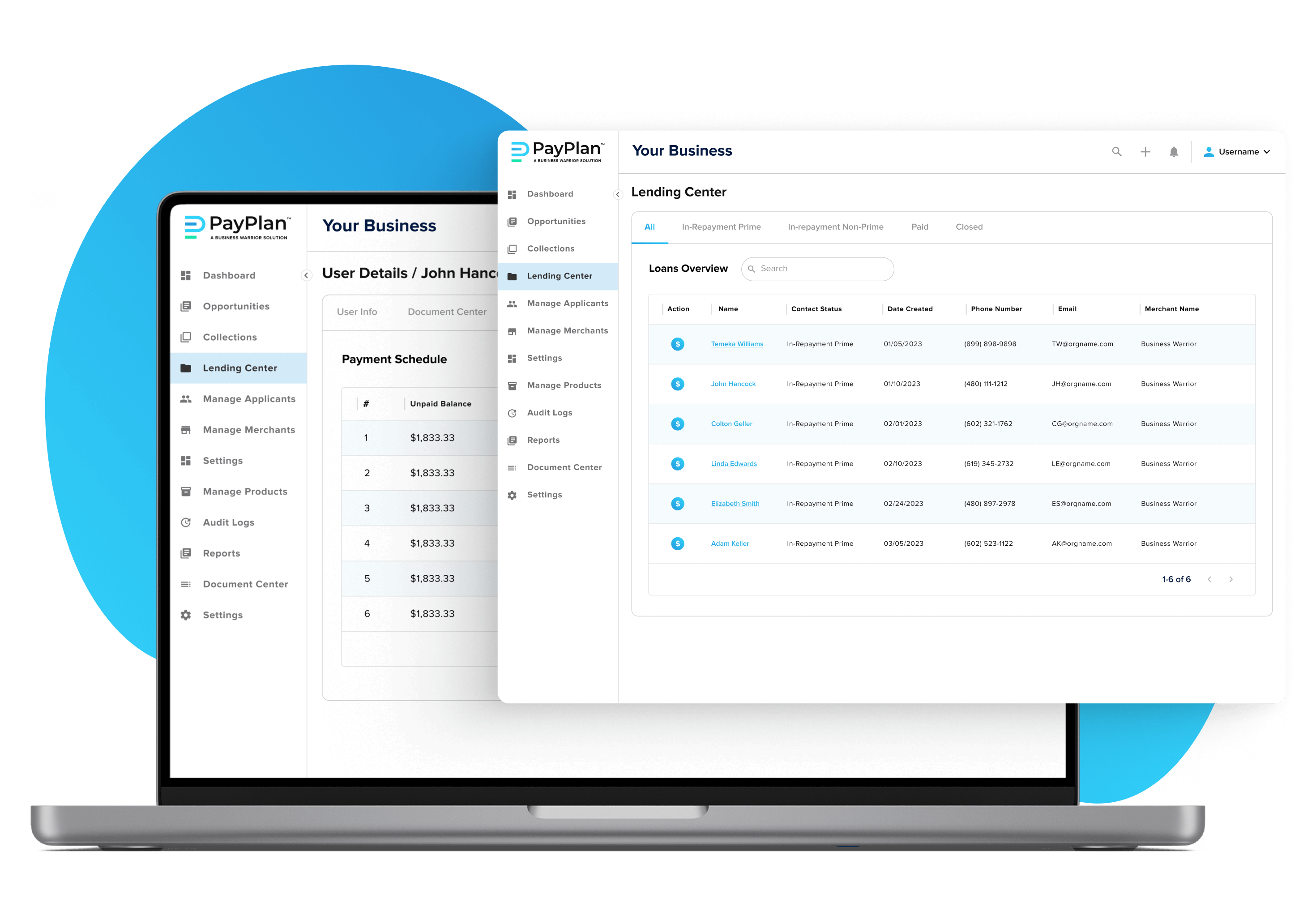 Business Warrior | PayPlan Loan Management System