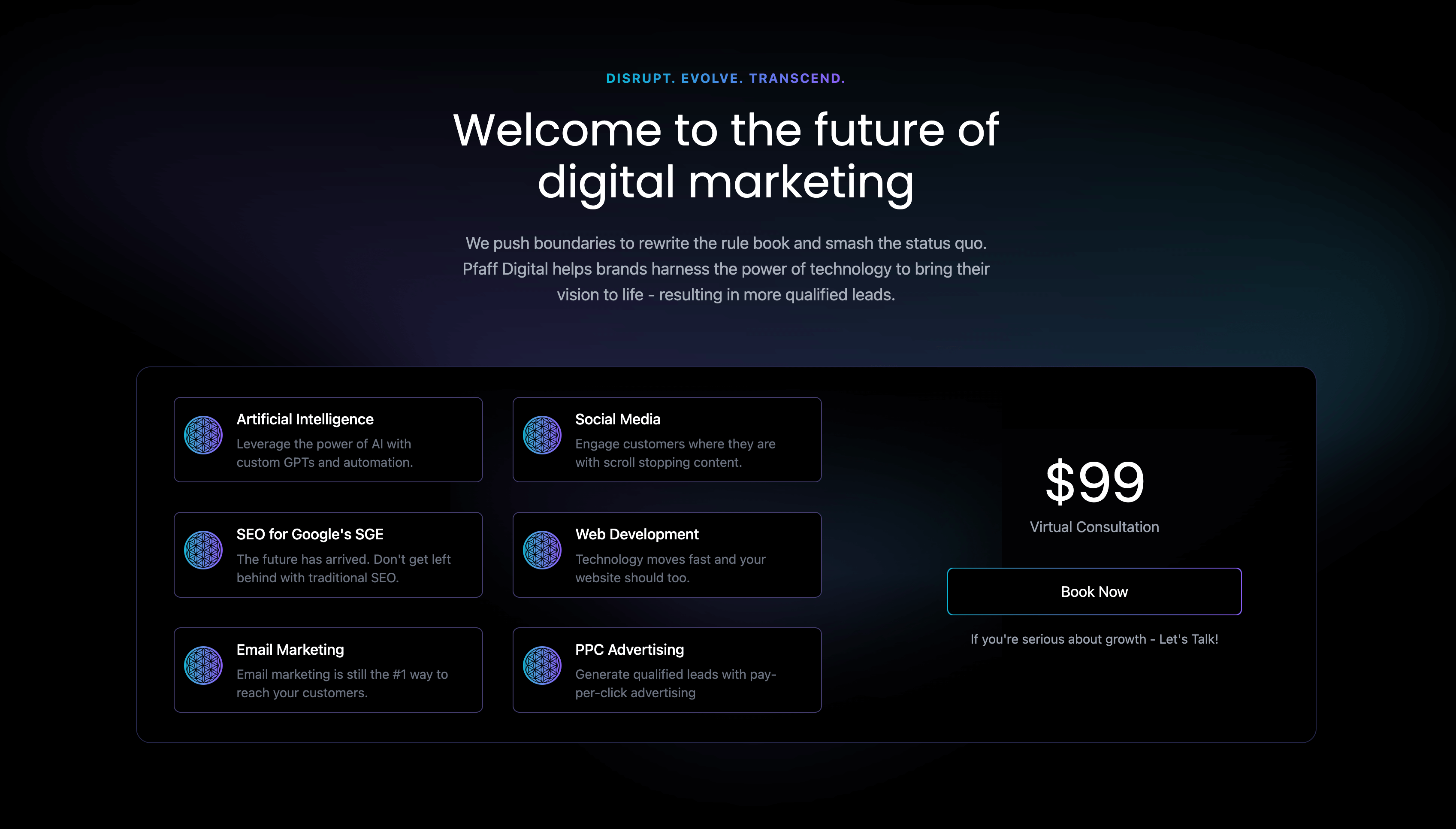 Pfaff Digital - Marketing Agency & Tech Consultancy